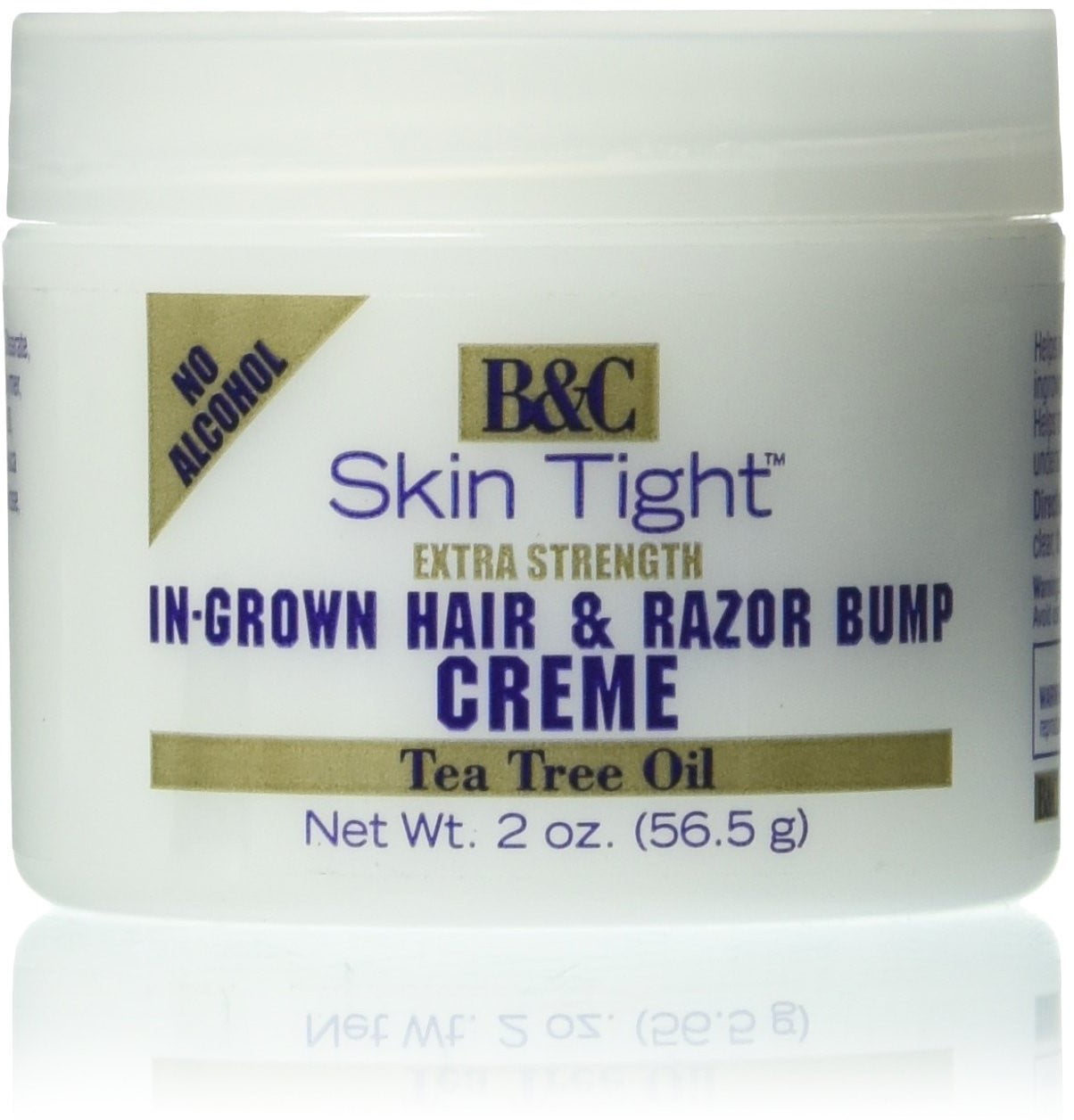 2 Pack - B&C Skin Tight Extra Strength Razor Bump Creme 2 oz - Walmart.com