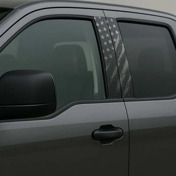 2-Pack B Pillar Sticker Decal 12x21.5 Car Pillar Decals, Personalized ...