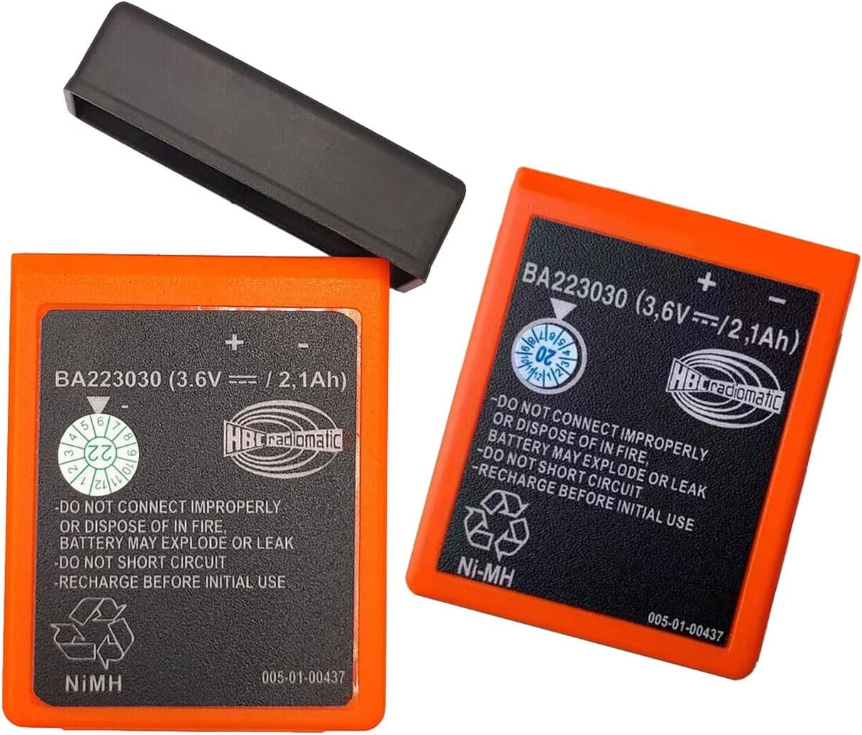 (2-Pack) BA223030 3.6V 2100mAh Battery for Pump Truck Crane Equipment ...