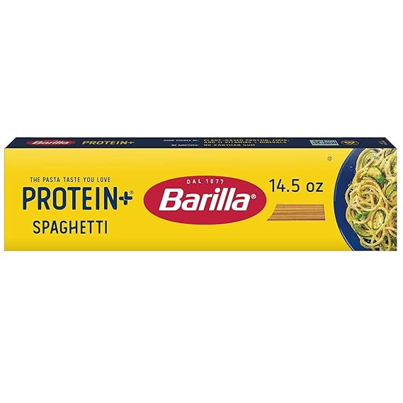 ( 2 Pack) BARILLA Protein+ Spaghetti Pasta, 14.5 Ounce - plant based ...