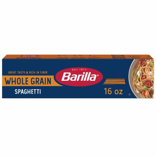 2X - Barilla Whole Grain Thin Spaghetti Non-GMO and Kosher Pasta Made ...