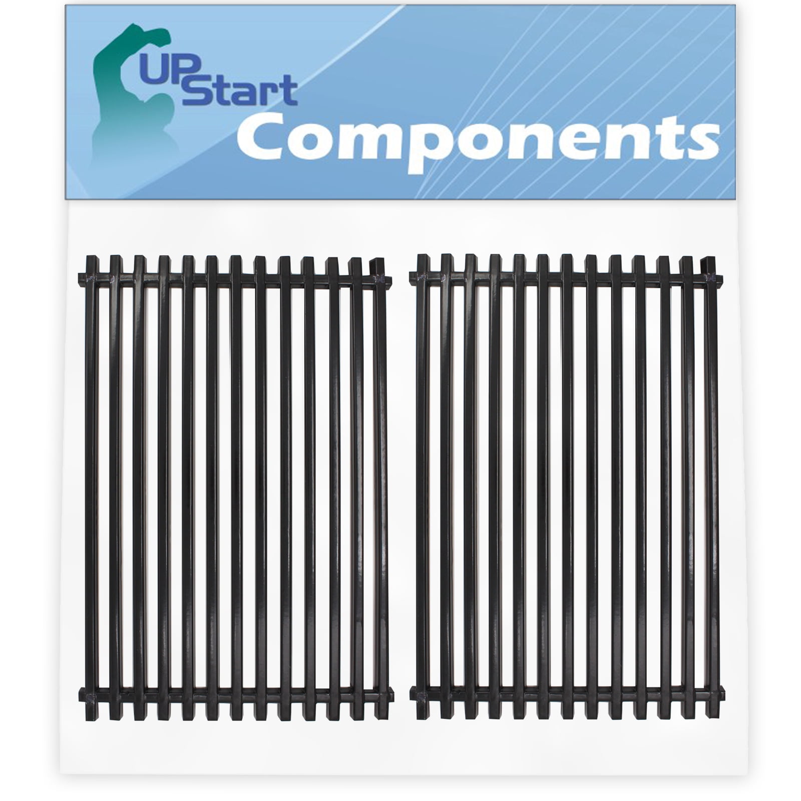 2-Pack BBQ Grill Cooking Grates Replacement Parts for Weber Genesis ...