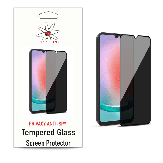 (2 Pack) BEMZ Privacy Glass Screen Protector for Samsung Galaxy A15 5G ...