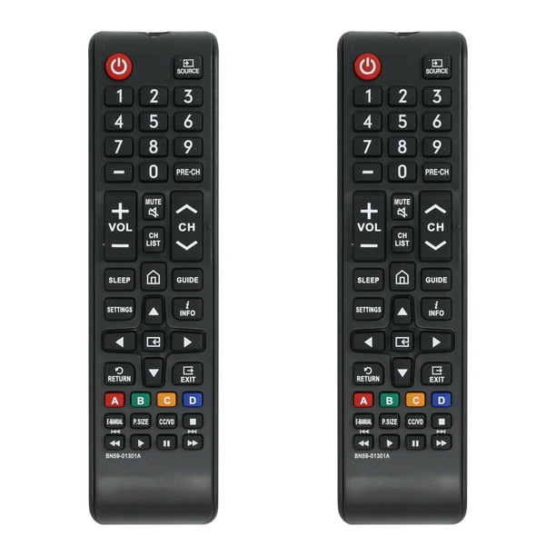 2-Pack BN59-01301A Remote Control Replacement - Compatible with Samsung ...