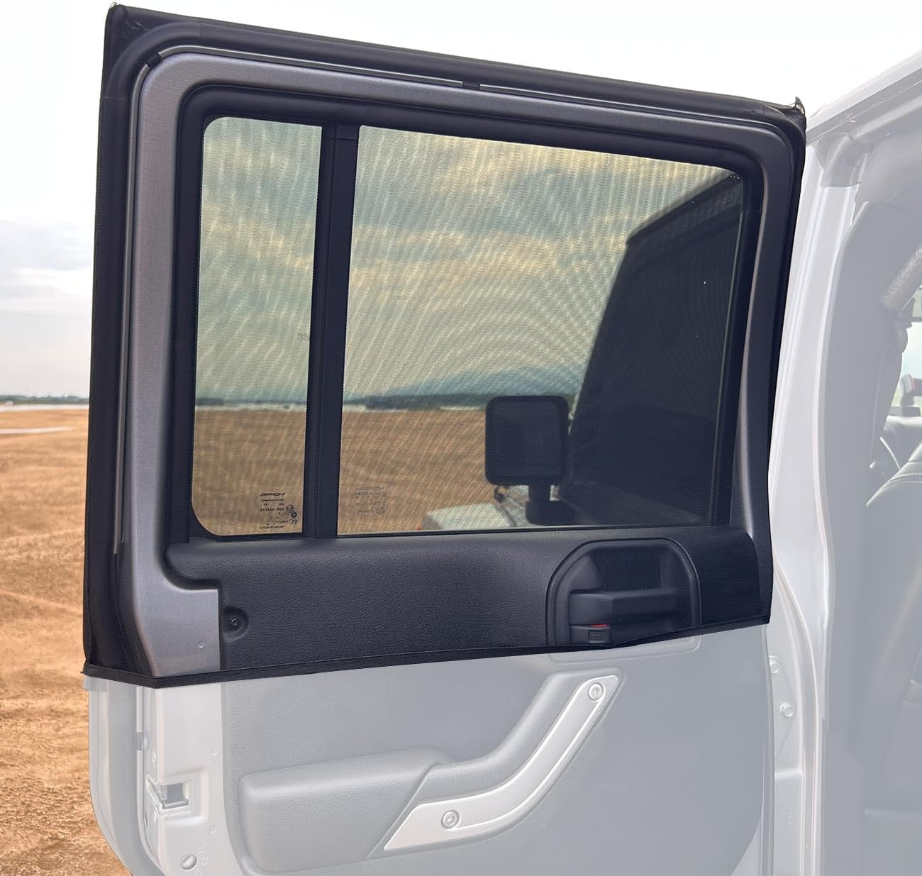 2 Pack Baby Car Sun Shade Side Window (26.8"×19.7"),Dinosaur/Animal ...