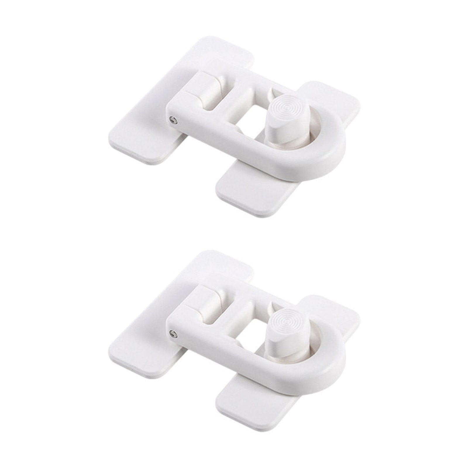 2-Pack Baby Safety Locks Child Proof Cabinet Door Latches Multi-Purpose ...