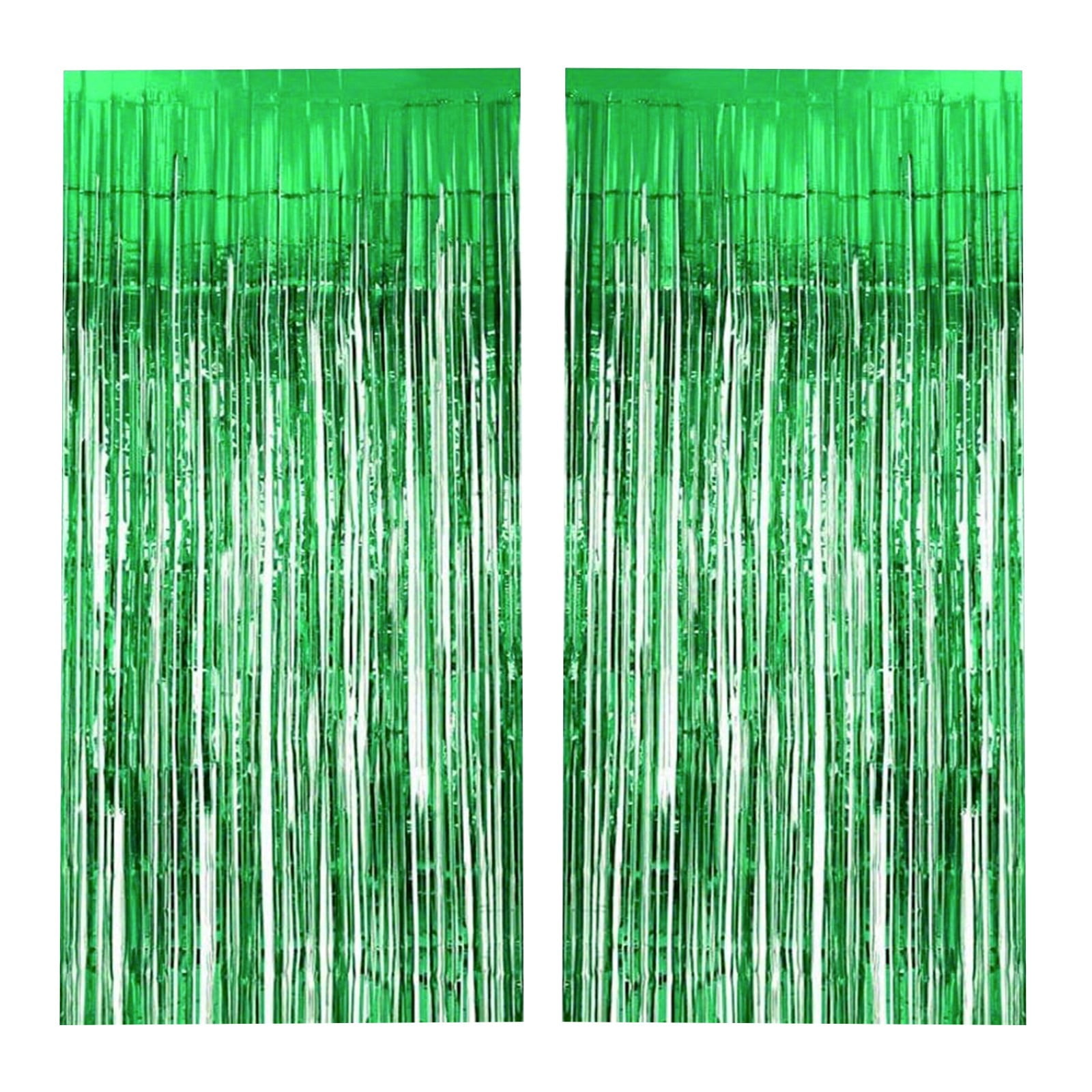 2 Pack Backdrop Party Decorations Tinsel Curtain Party Backdrop Foil ...