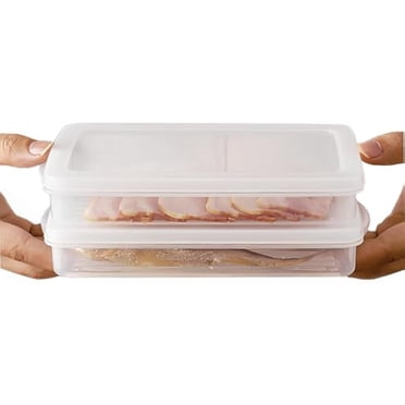 2 Pack-Bacon Keeper, Deli Meat Saver Cheese Cold Cuts Luncheon Meat ...