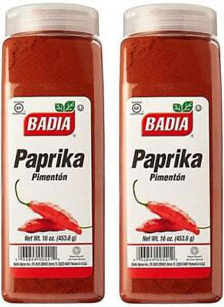 2 Pack Badia Paprika 16 oz. each plastic bottle - Walmart.com