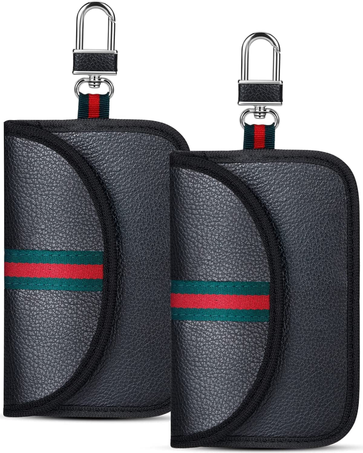 2 Pack Bag for Key Fob, Key Fob Protector, Keyless Signal Blocking Key ...