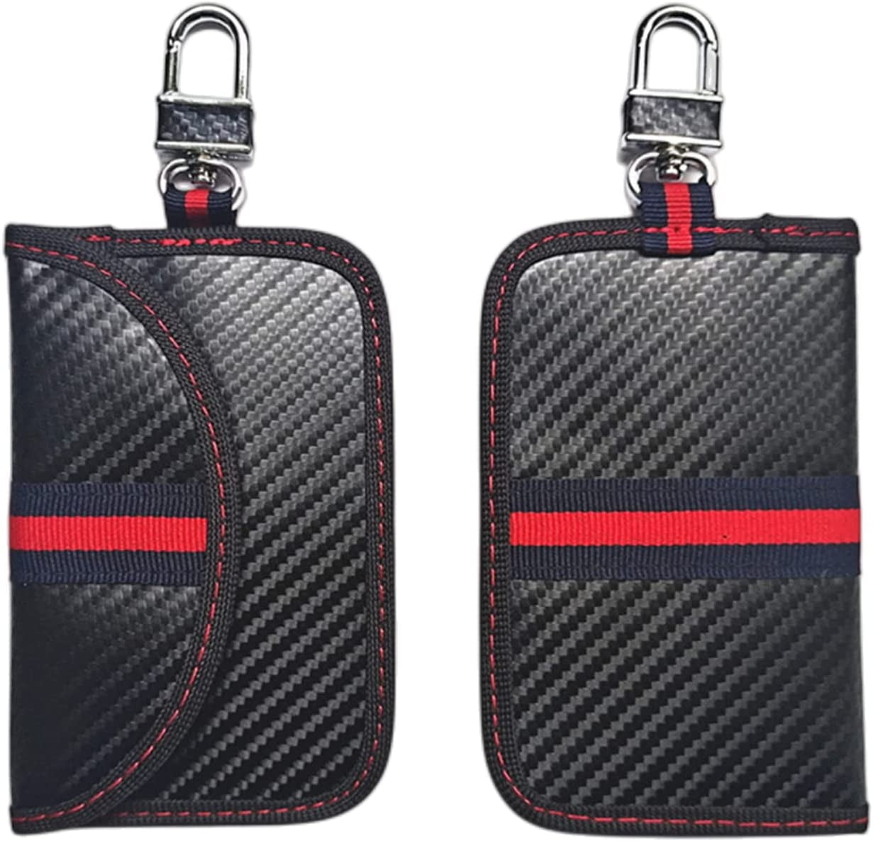 2 Pack Bag for Key Fob, Key Fob Protector Signal Blocking Anti-Theft ...