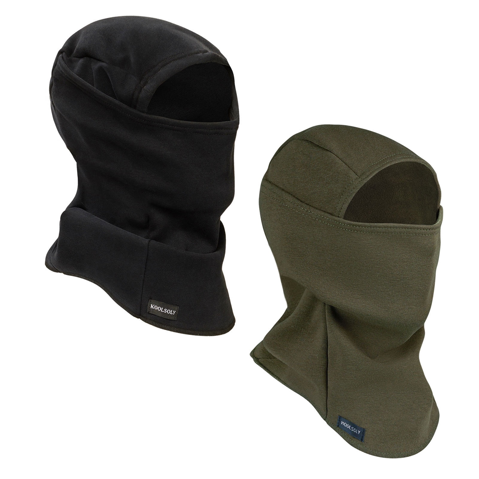 BUTKLNYTS 2 Pack Balaclava Ski Mask，Warm and Windproof Fleece Winter ...