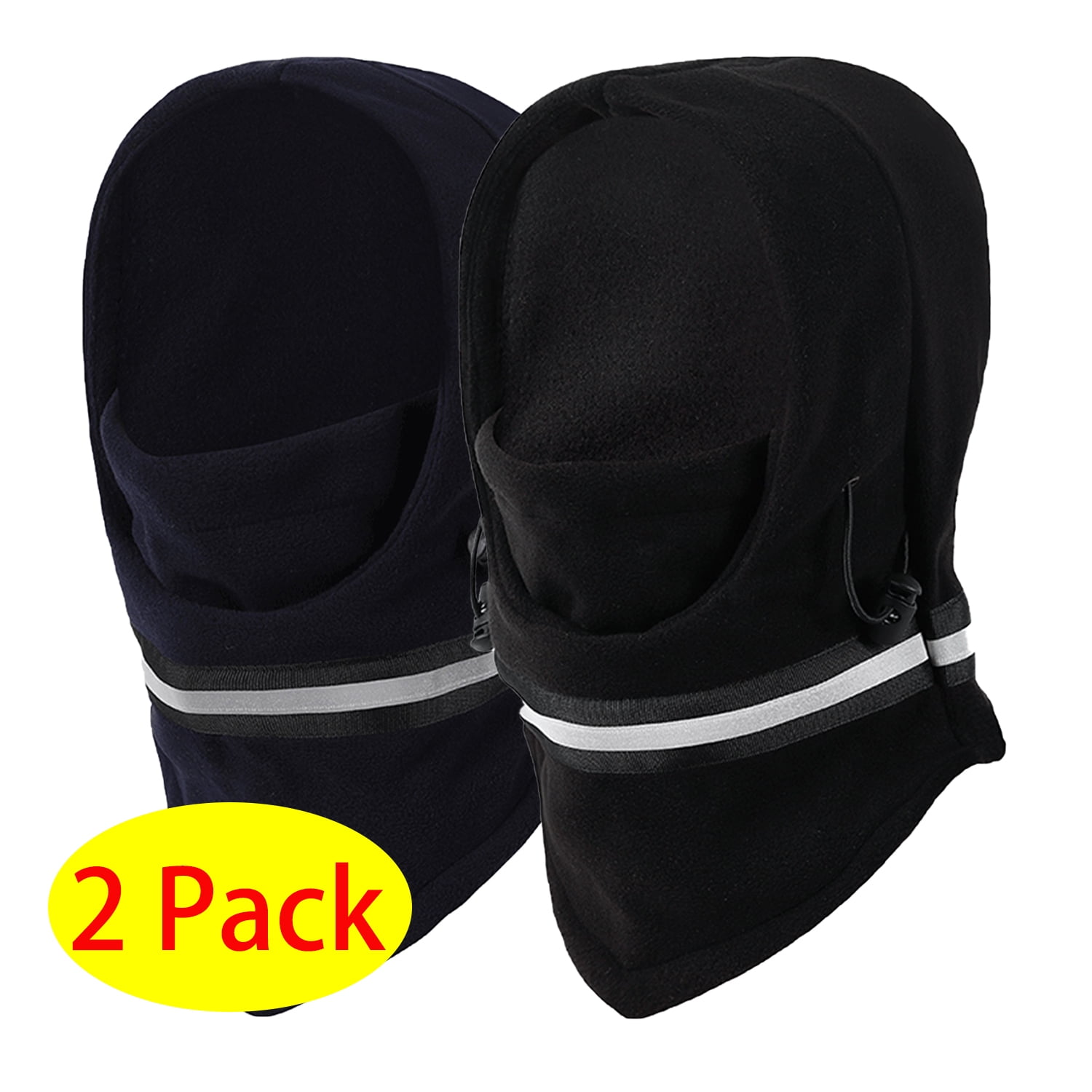 Sponeed 2 Pack Balaclava Ski Mask, Winter Face Cover Gaiter ...