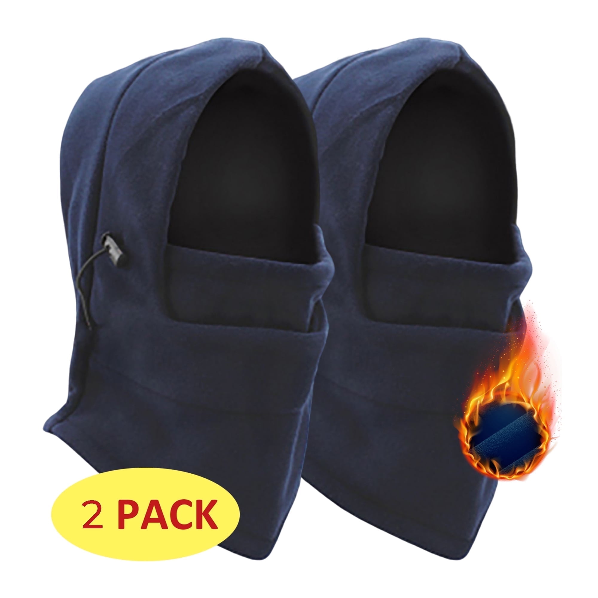 2 Pack Balaclava Ski Mask for Men Women Windproof Cold Weather Face ...