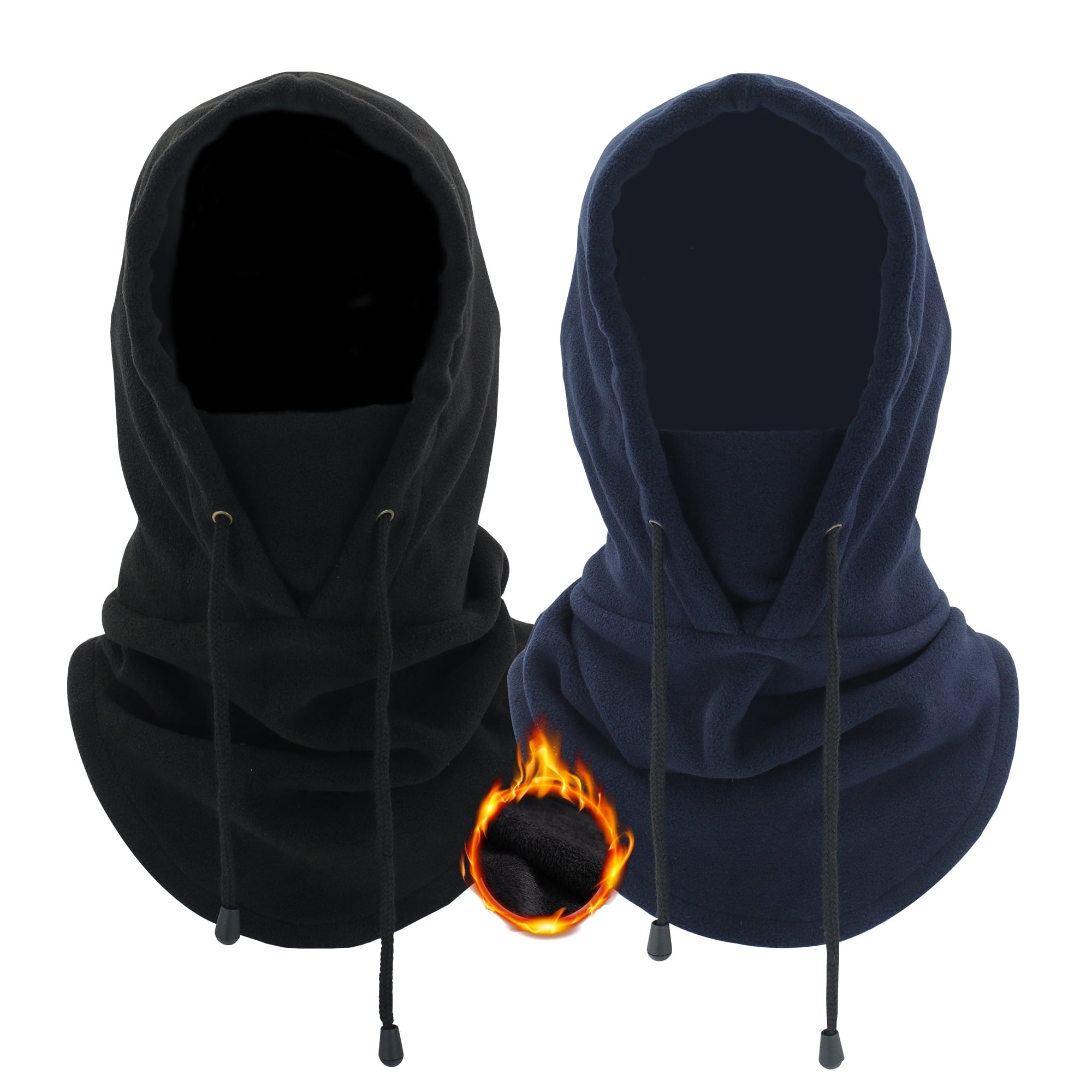 2 Pack Balaclava Face Masks for Men Winter Full Face Cover Ski Mask ...