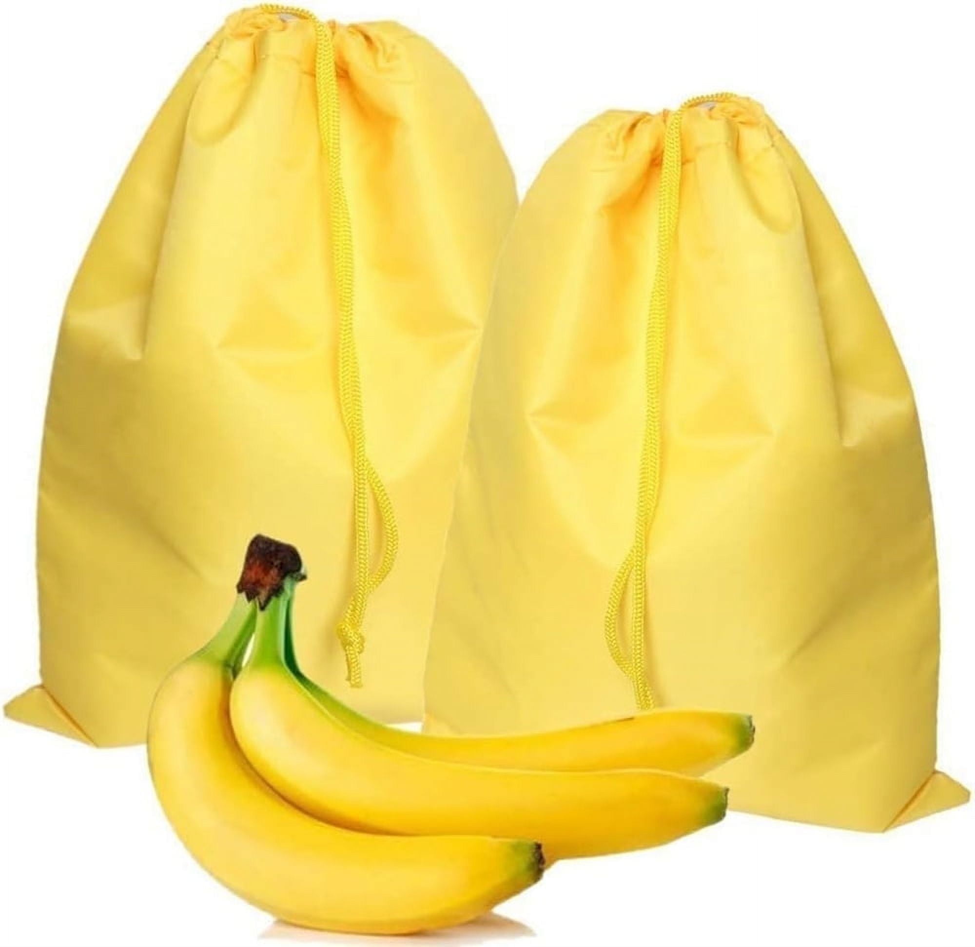 2 Pack Banana Bags - NOGIS Durable Reusable Keep Freshness for Fruits ...