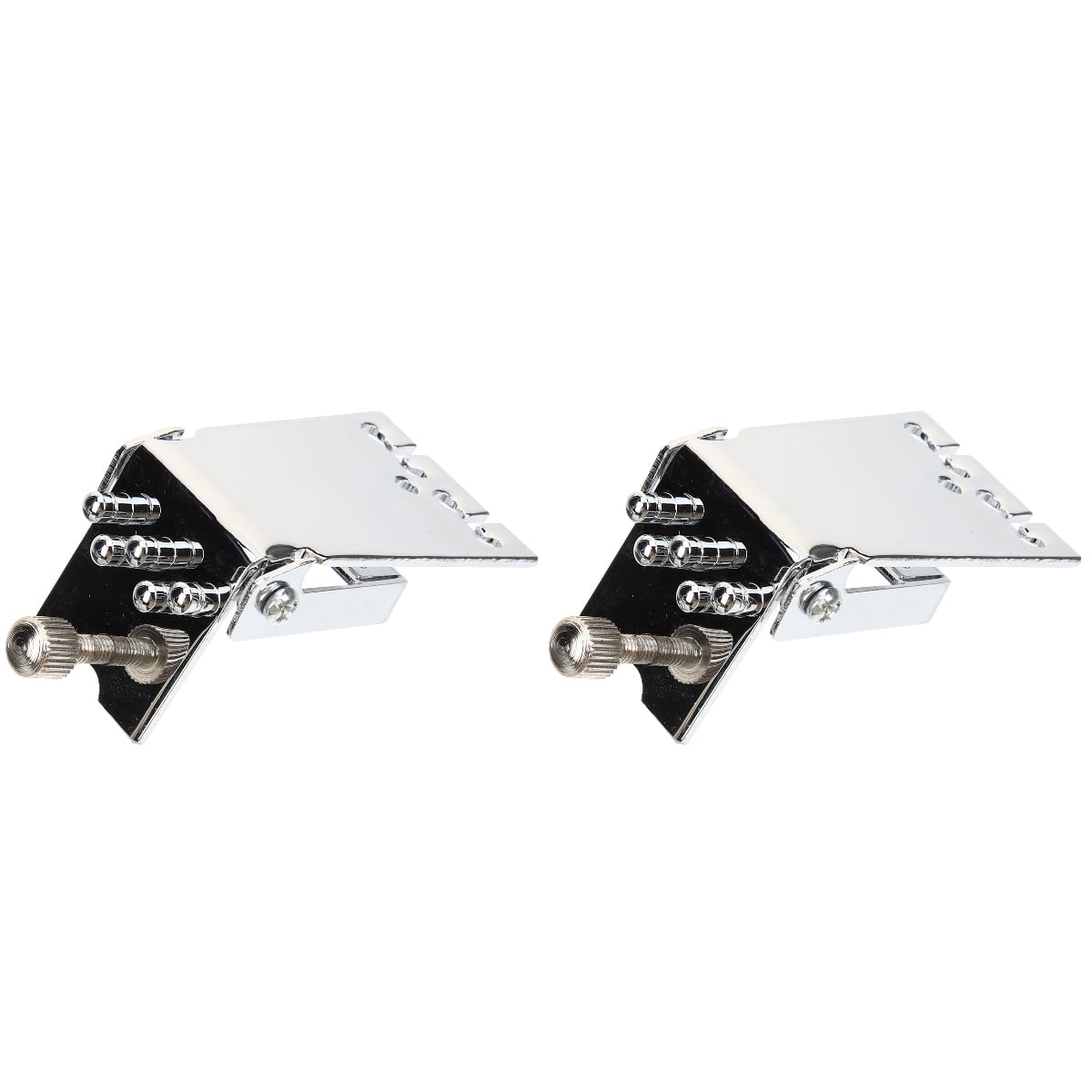 2 Pack Banjo Tailpiece Metal Bridge Guitar Parts and Accessories ...