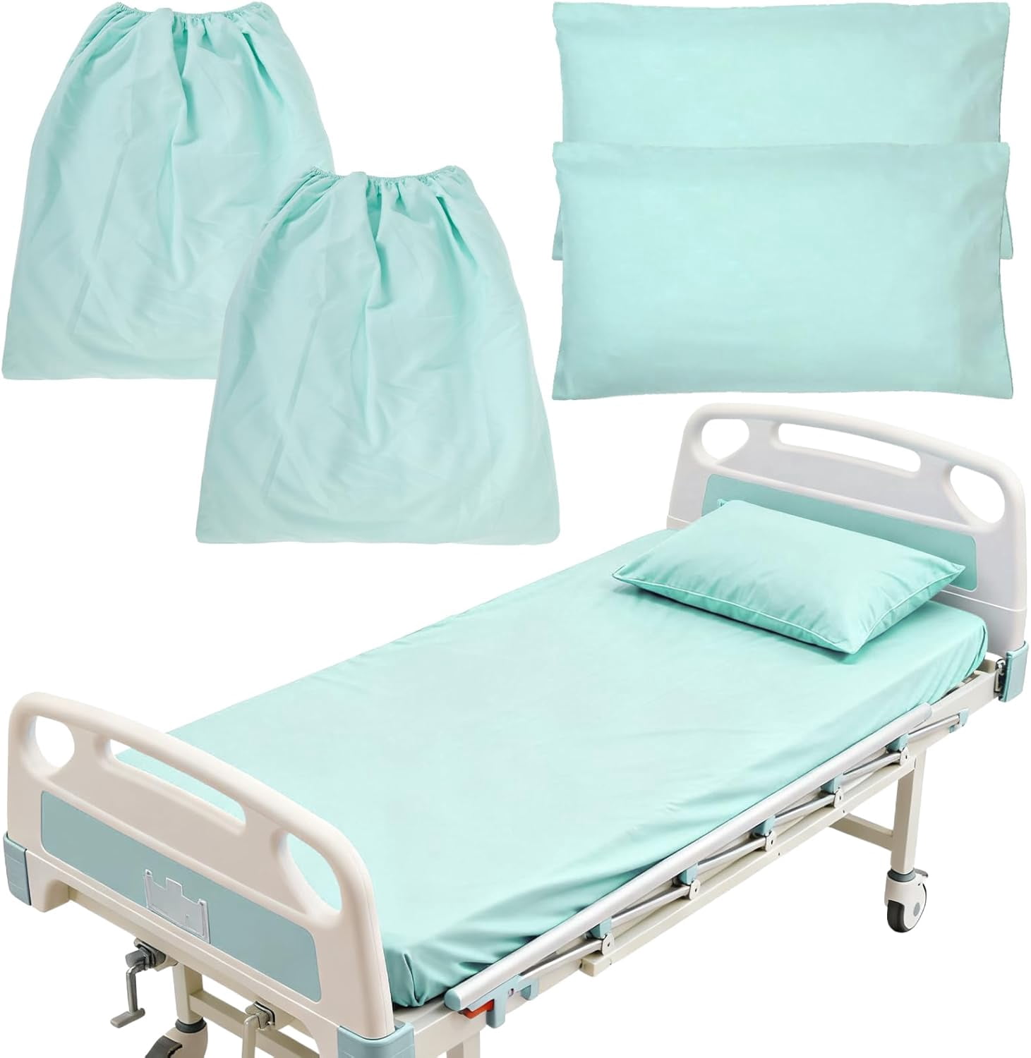 2 Pack Bariatric Hospital Bed Sheet 42"x80"x12" Deep Pocket Fitted ...