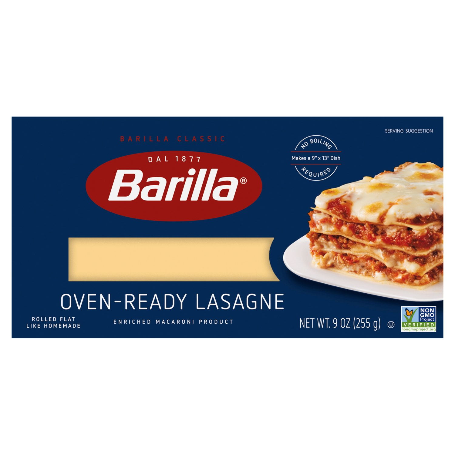 2 Pack - Barilla Pasta Lasagne Oven-Ready 9 oz Package May Vary ...