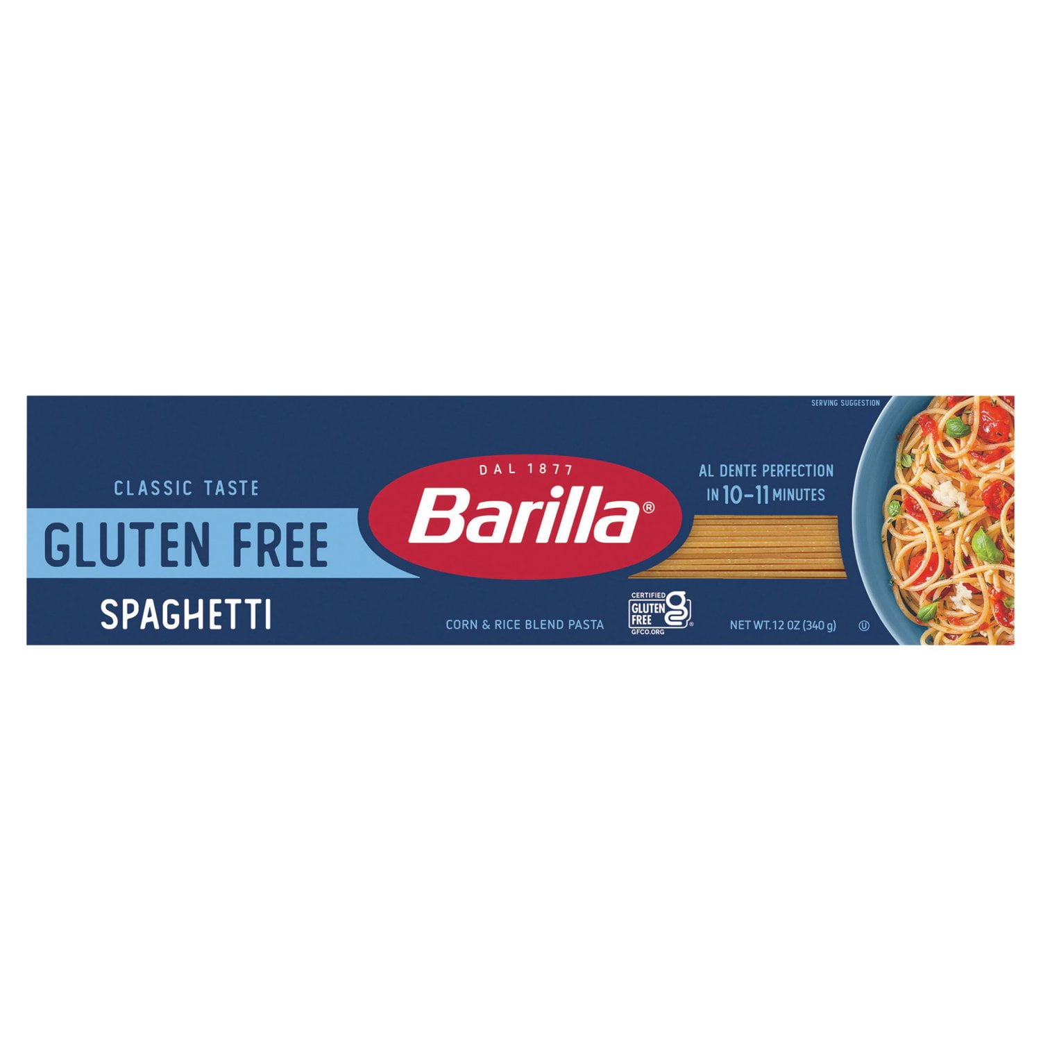 2 Pack - Barilla Pasta Spaghetti Gluten Free 12 oz Package May Vary ...
