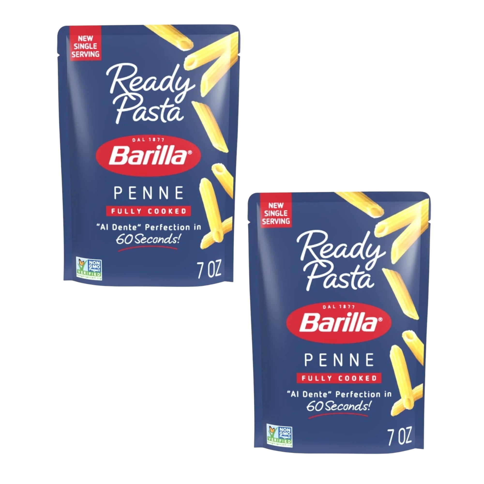 ( 2 Pack ) Barilla Ready Pasta Fully Cooked Penne, 7 Oz - Walmart.com