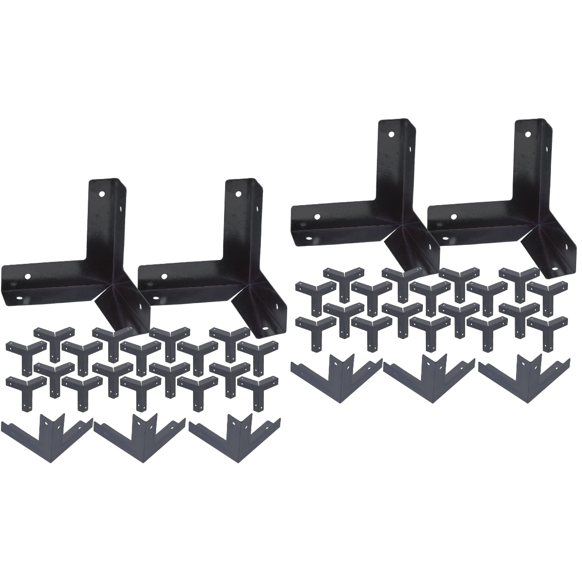 2 Pack Baseboard Corner Wooden Box Decorative Guard Protector - Walmart.com