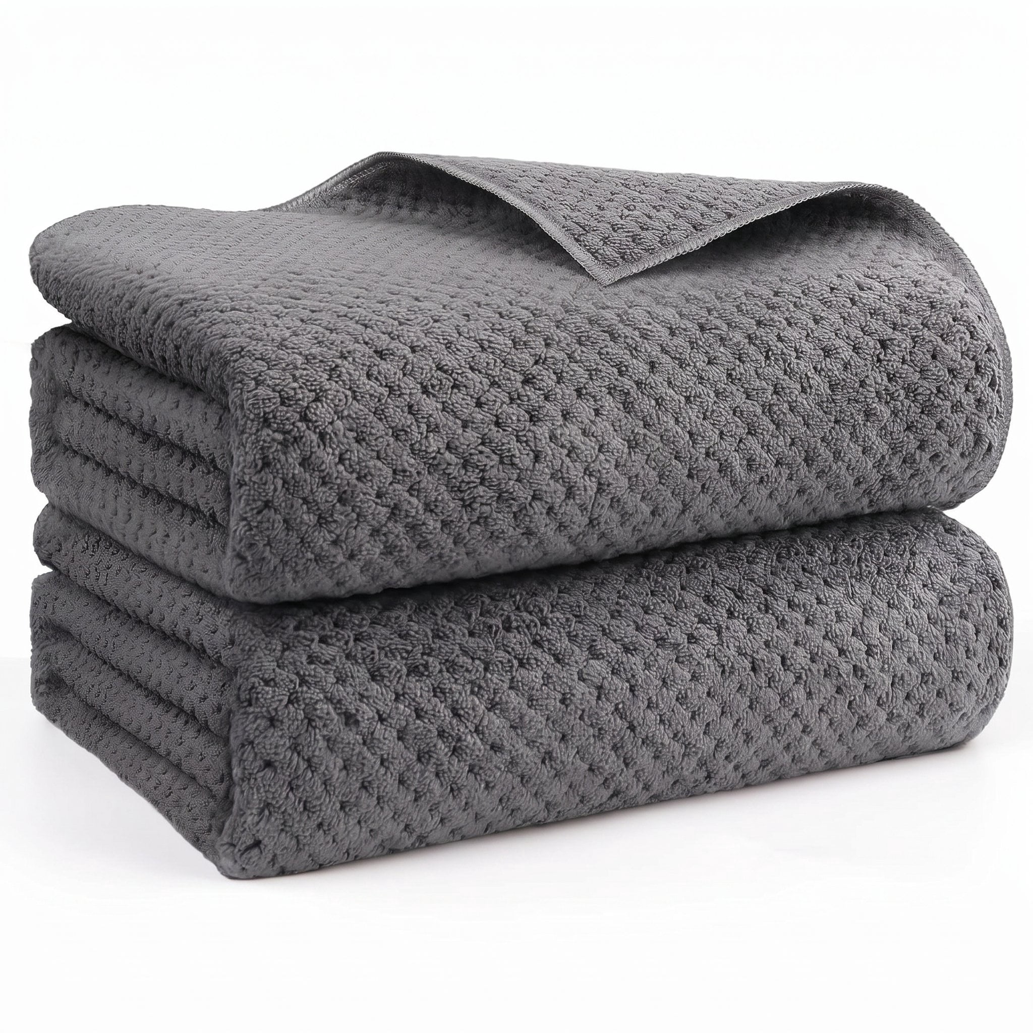 2 Pack Bath Sheets, 35 x 70 Inch Extra Large Bath Towels, Soft ...
