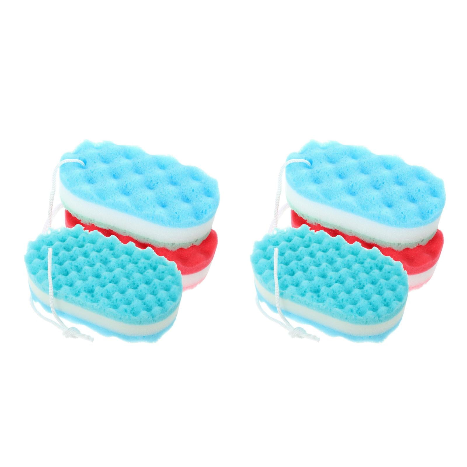 2 Pack Bath Sponge Sea Sponges for Bathing Exfoliating Body Baby ...