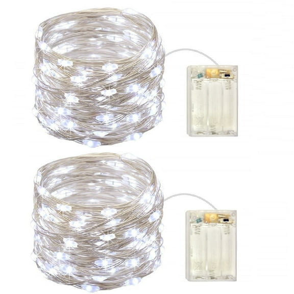3Pcs Battery Operated Mini Lights,Indoor Led Fairy Lights with Timer 6 ...