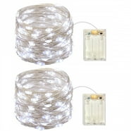 Unido Box 2-Pack Battery Powered Mini Fairy String Lights, 20 LED, Cool ...