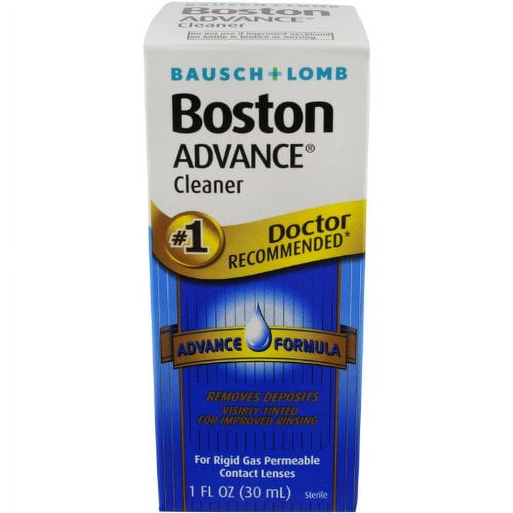 2 Pack - Bausch & Lomb Boston Advance Cleaner 1oz Each - Walmart.com