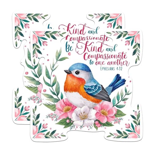 (2 Pack) Be Kind and Compassionate to One Another Magnets - Ephesians 4 ...