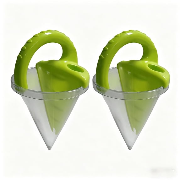 2 Pack Beach Spilling Sand Funnel, Adult Sand Castle Building Kit for ...