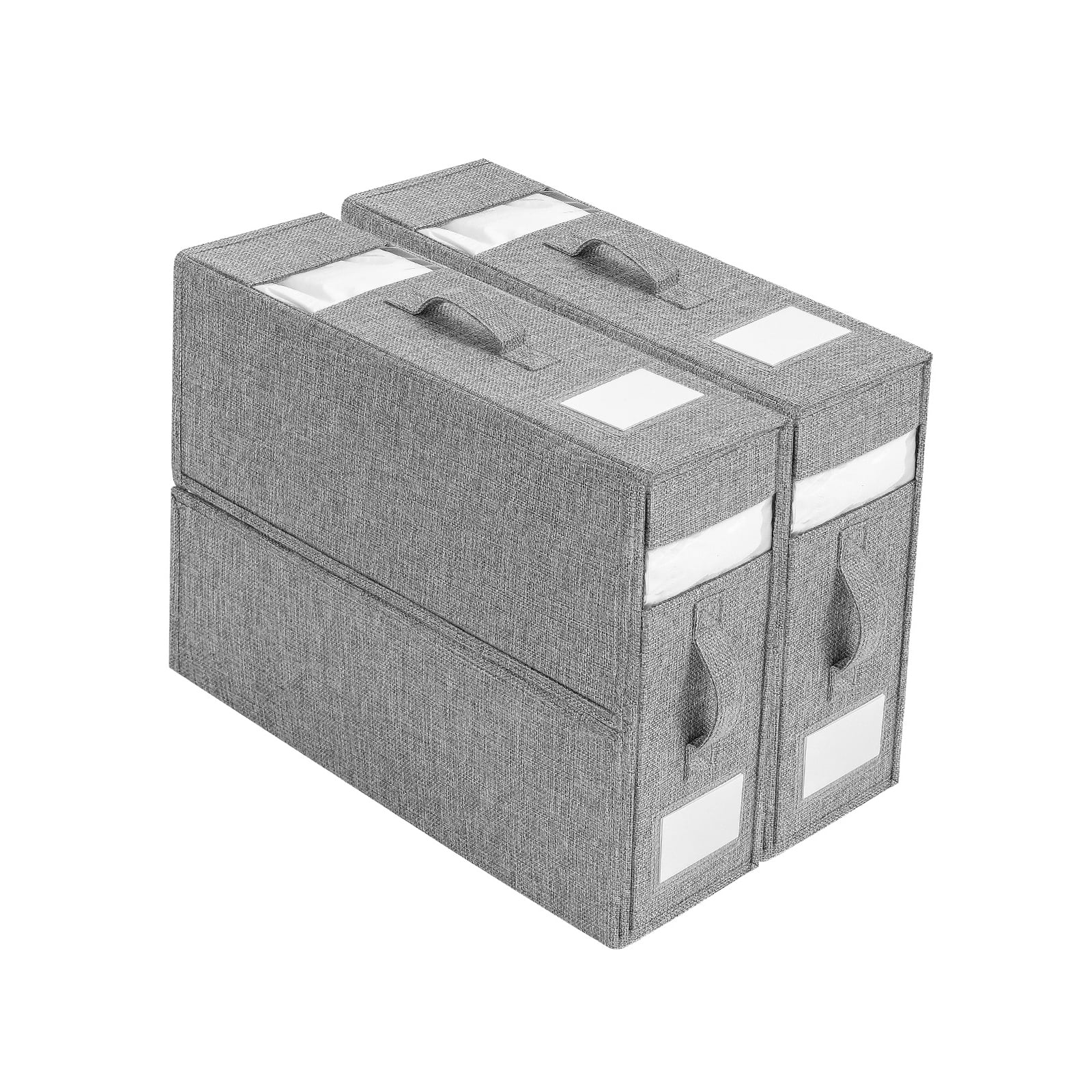 2 Pack Bed Sheet Organizers and Storage; Sheets and Blanket Organizer ...