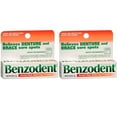 Benzodent OTC Denture Pain Relief Cream, 2 Pack - 0.25 Oz Each ...