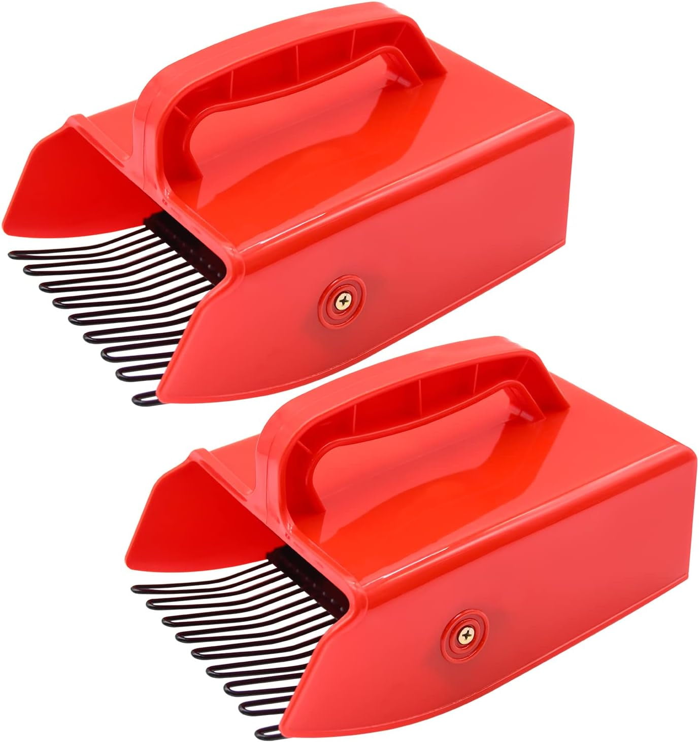 2 Pack Berry Picker, Berry Pickers and Rakes with Metallic Comb and ...