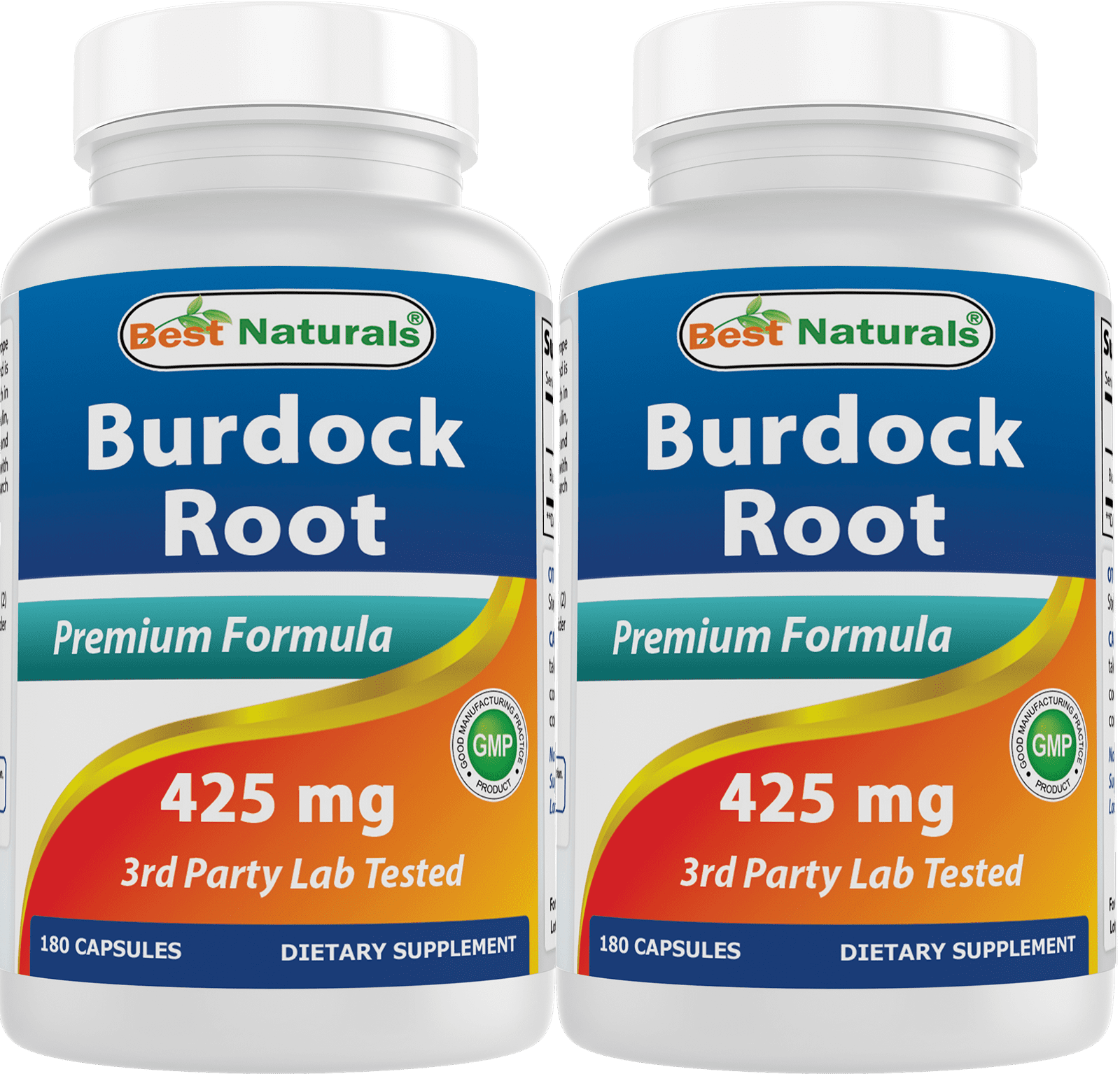 Best Naturals Burdock Root Supplement, 425 mg, Supports Liver and ...