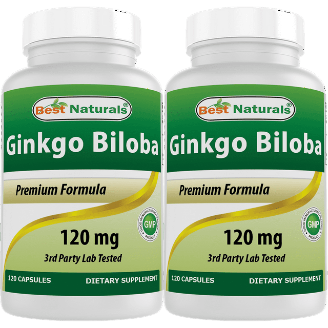 Best Naturals Ginkgo Biloba Extract 120mg, Memory Support Supplements ...
