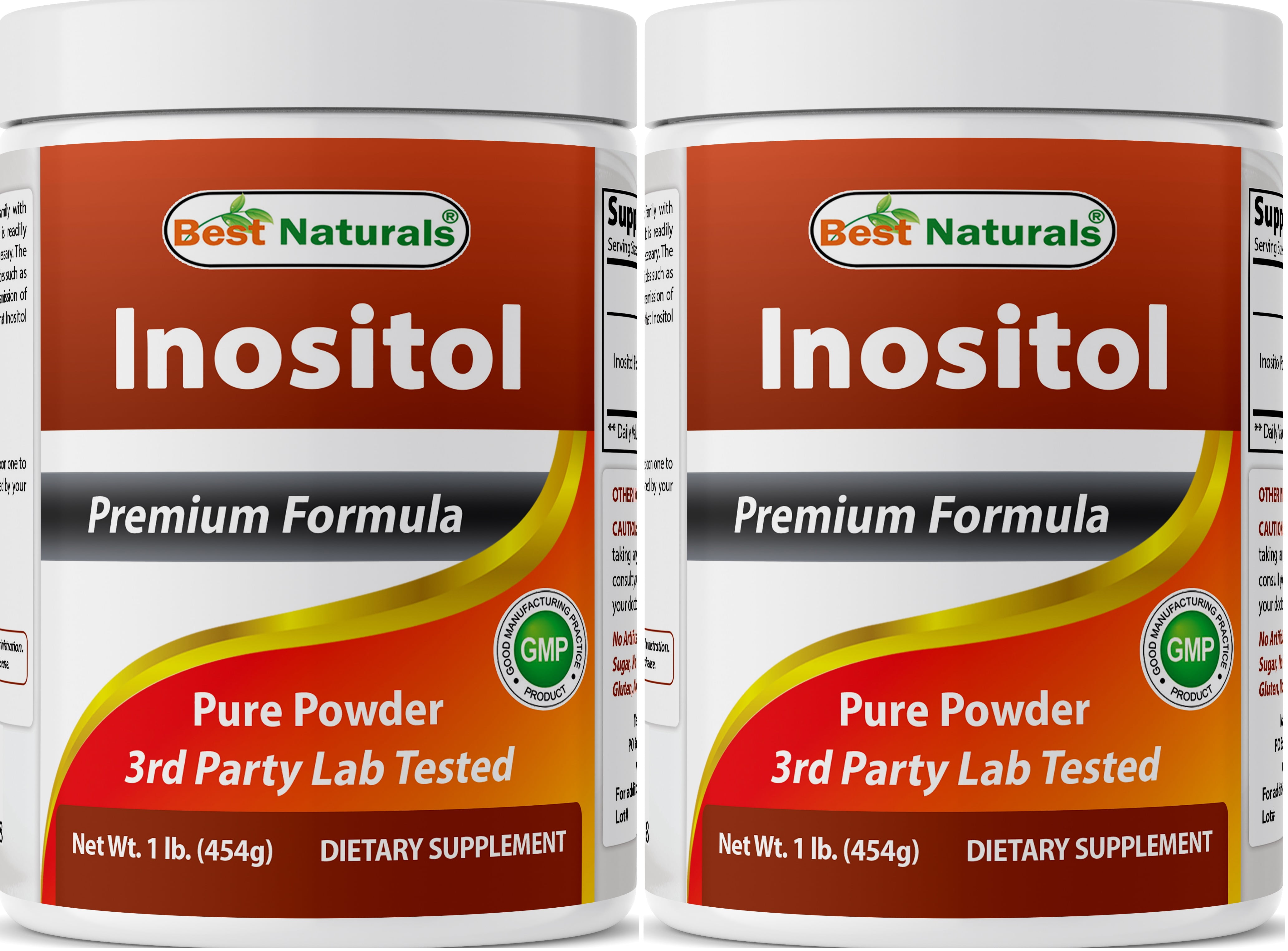 Best Naturals Pure Inositol Powder 2 Pack | Supports Liver & Membrane ...