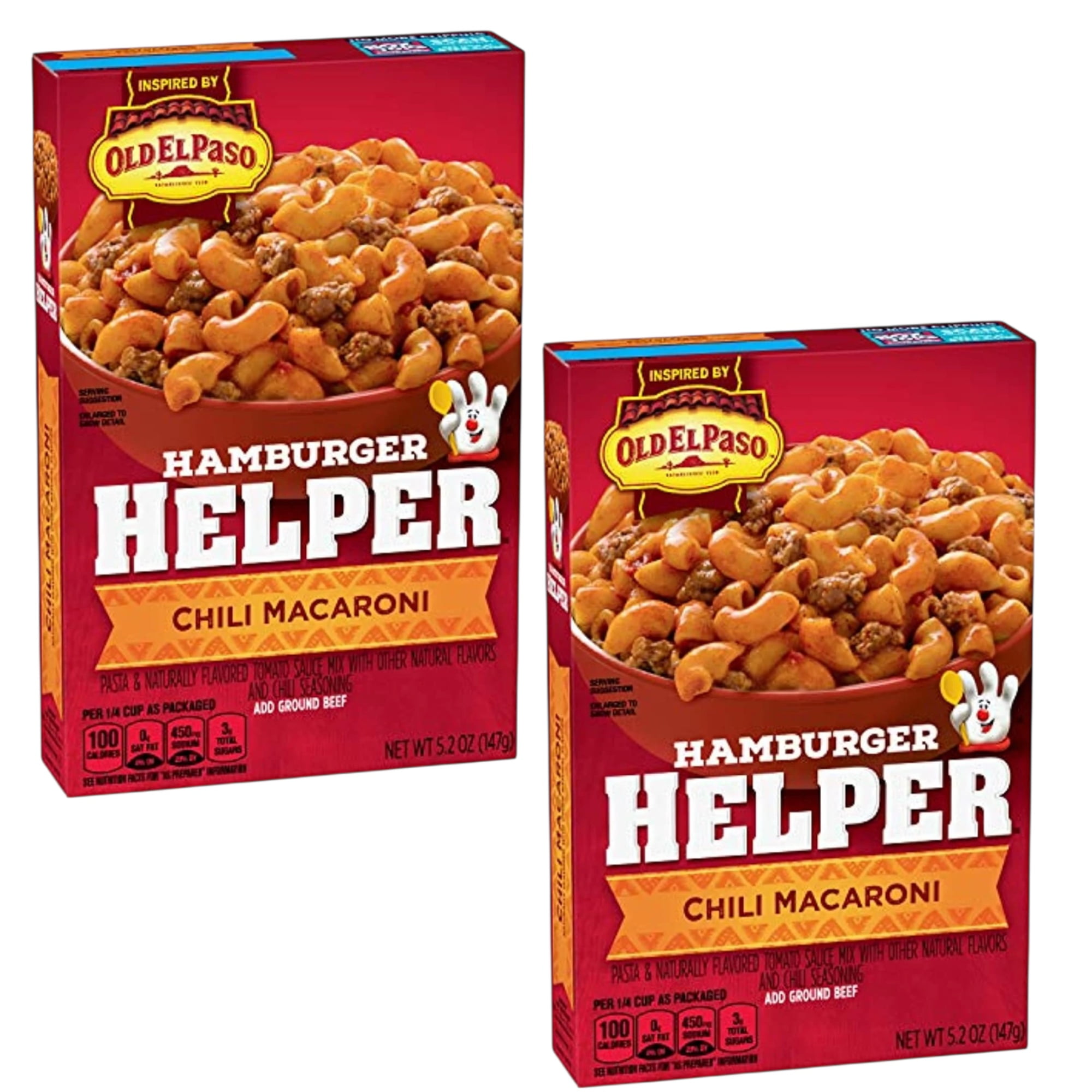 ( 2 Pack ) Betty Crocker Hamburger Helper, Chili Macaroni 5.2 Oz ...