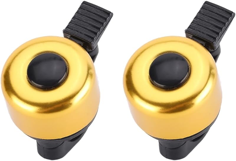 2 Pack Bike Bell Mini Bicycle Bell Thumb Bell for Adults Kids Boys ...