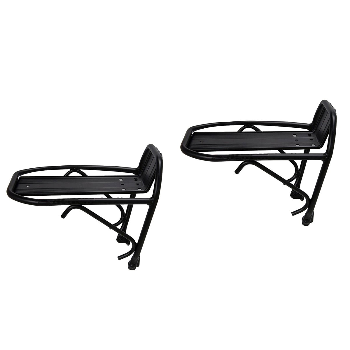 2 Pack Bike Hub Mechanism Front Bike Rack Front Fork Bike Rack Black ...