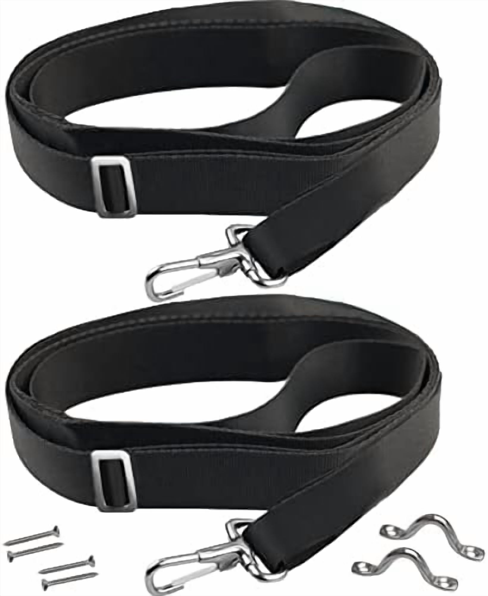 2 Pack Bimini Boat Top Straps with Single Snap Hook, Heavy Duty ...