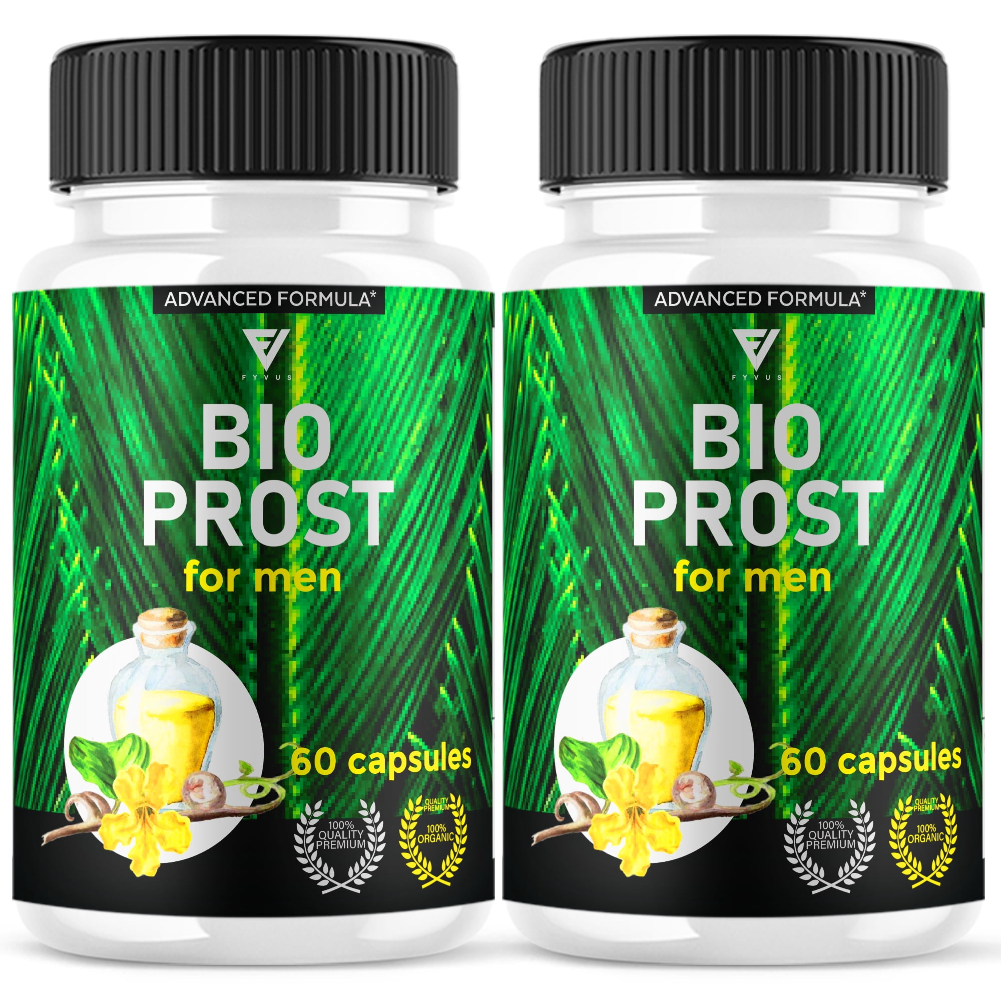 (2 Pack) Bio Prost Capsules BioProst Supplement Maximum Strength (120 ...