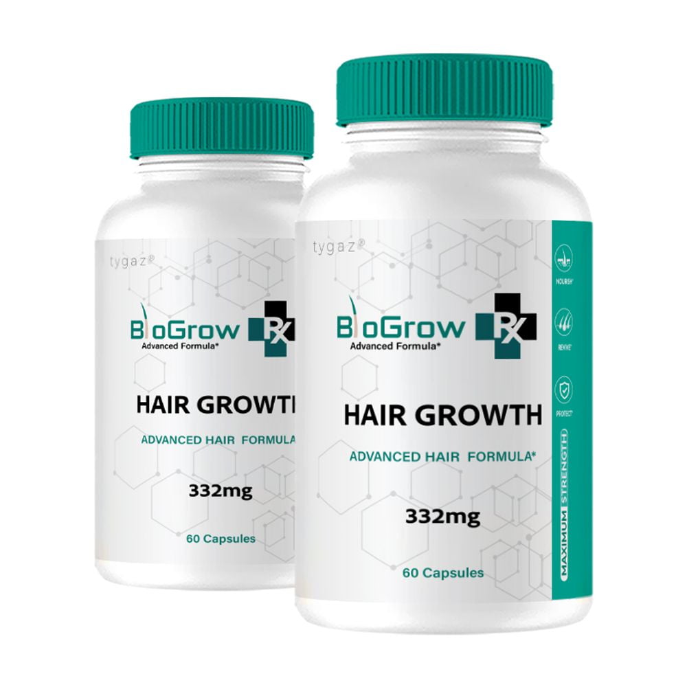 (2 Pack) BioGrow - Bio Grow Hair Formula - Walmart.com