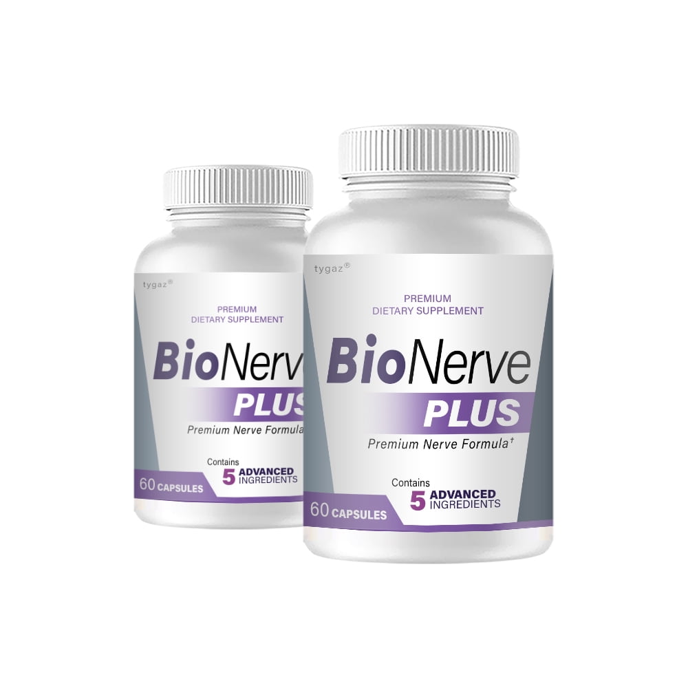 (2 Pack) BioNerve - Bio Nerve Plus Premium Nerve Formula - Walmart.com