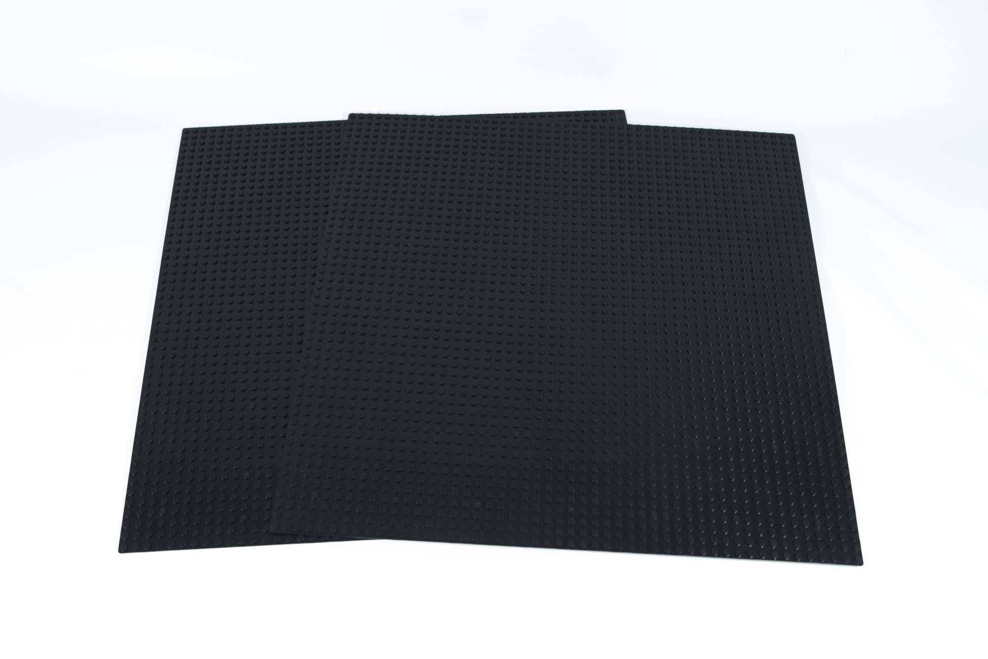 IMEX 50x50 Stud Black Baseplates 2 Pack (15.75"x15.75") Compatible With ...