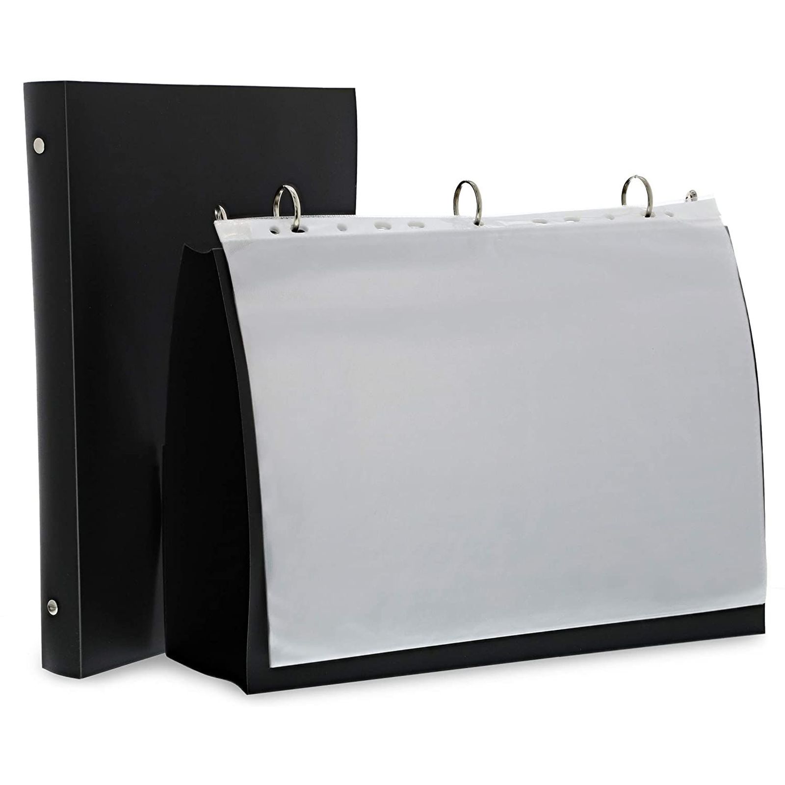 Pina Zangaro Vista Screwpost Binder - 8 1/2'' x 11'', Snow, Screwpost ...
