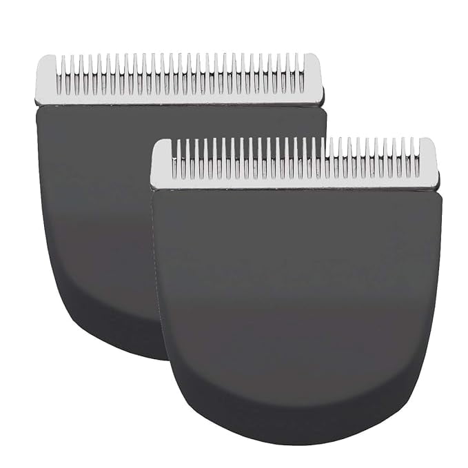 2 Pack Black Professional Peanut Clipper/Trimmer Snap On Replacement ...