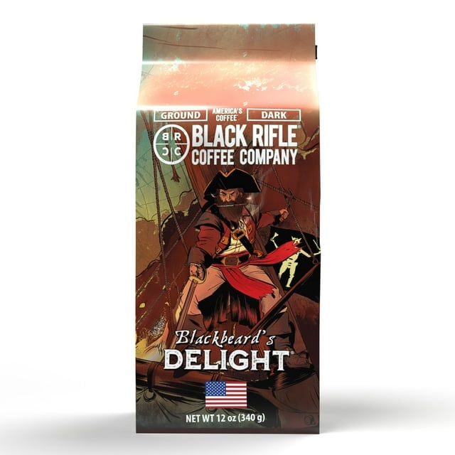 2 Pack Black Rifle Coffee Company Blackbeard's Delight, Dark Roast ...